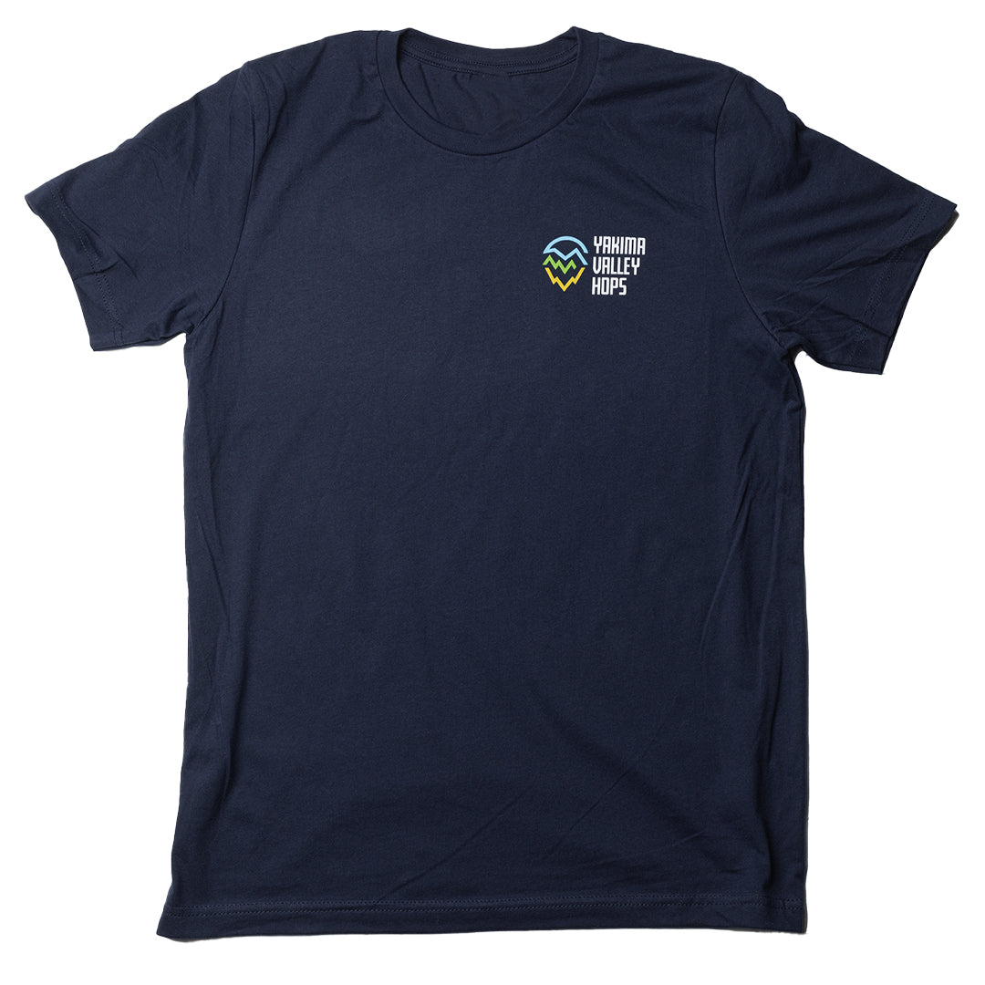 YVH Classic T-Shirt Blue – Yakima Valley Hops