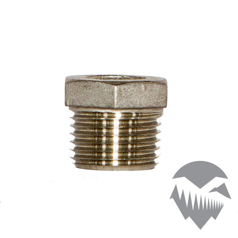 Stainless Steel Threaded Plug, Male NPT – Yakima Valley Hops